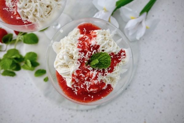 Spaghetti Ice Cream: A German, Camouflaged Ice Cream Dessert