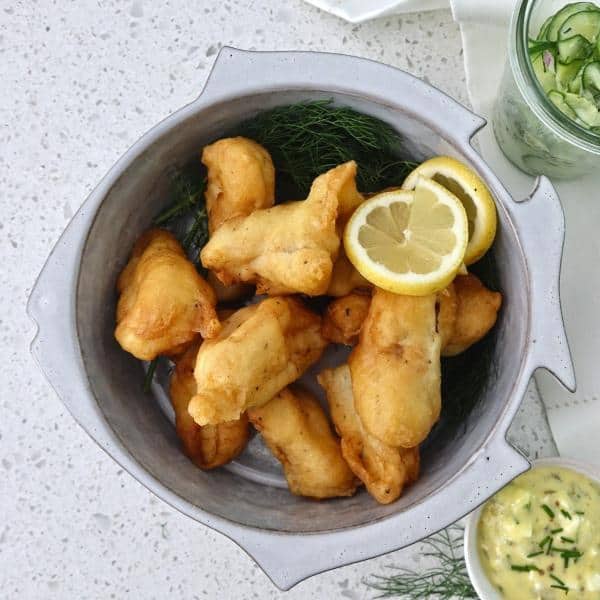 Beer-Battered Cod (Backfisch) - dirndl kitchen