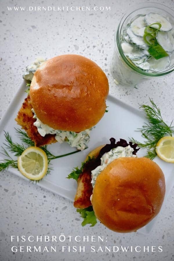 Fischbrötchen: German Fish Sandwiches - dirndl kitchen