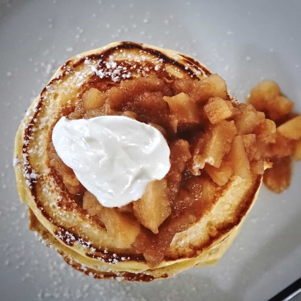 German Quark Pancakes (Quark Pfannkuchen) - dirndl kitchen