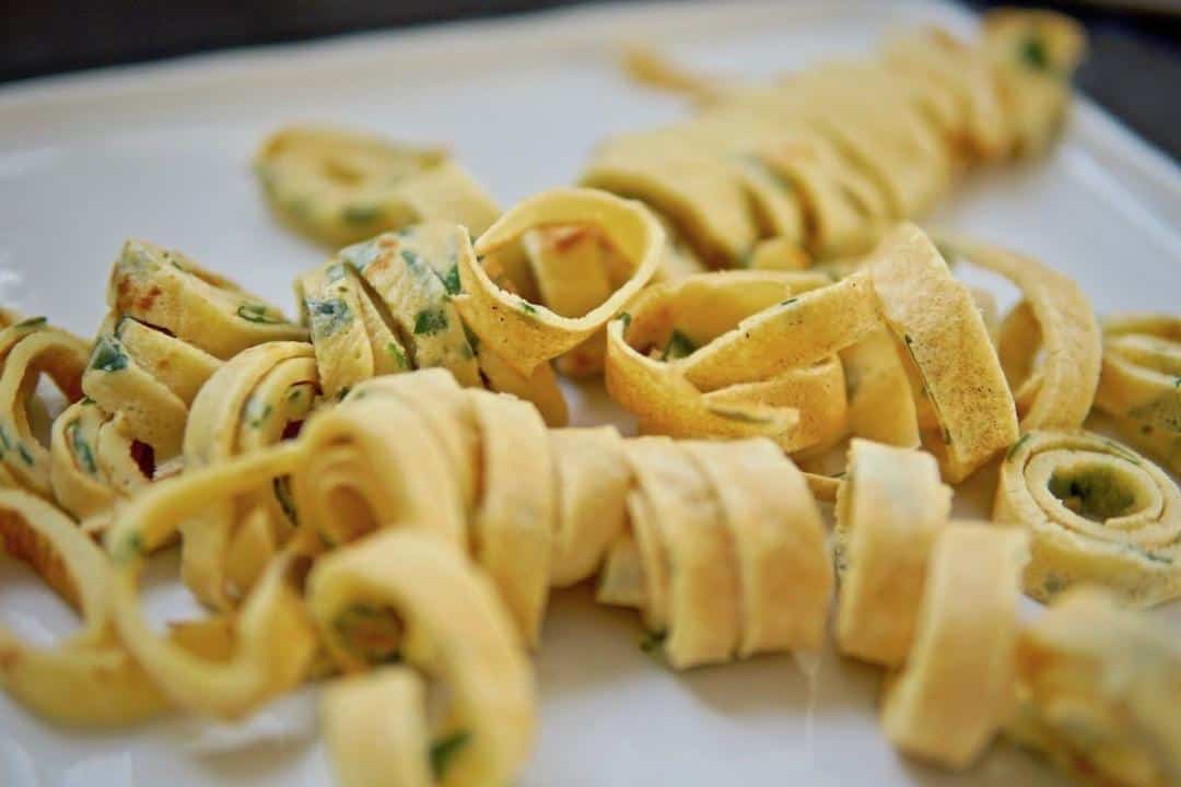Amazing Pancake Soup from Germany (Flädlesuppe)