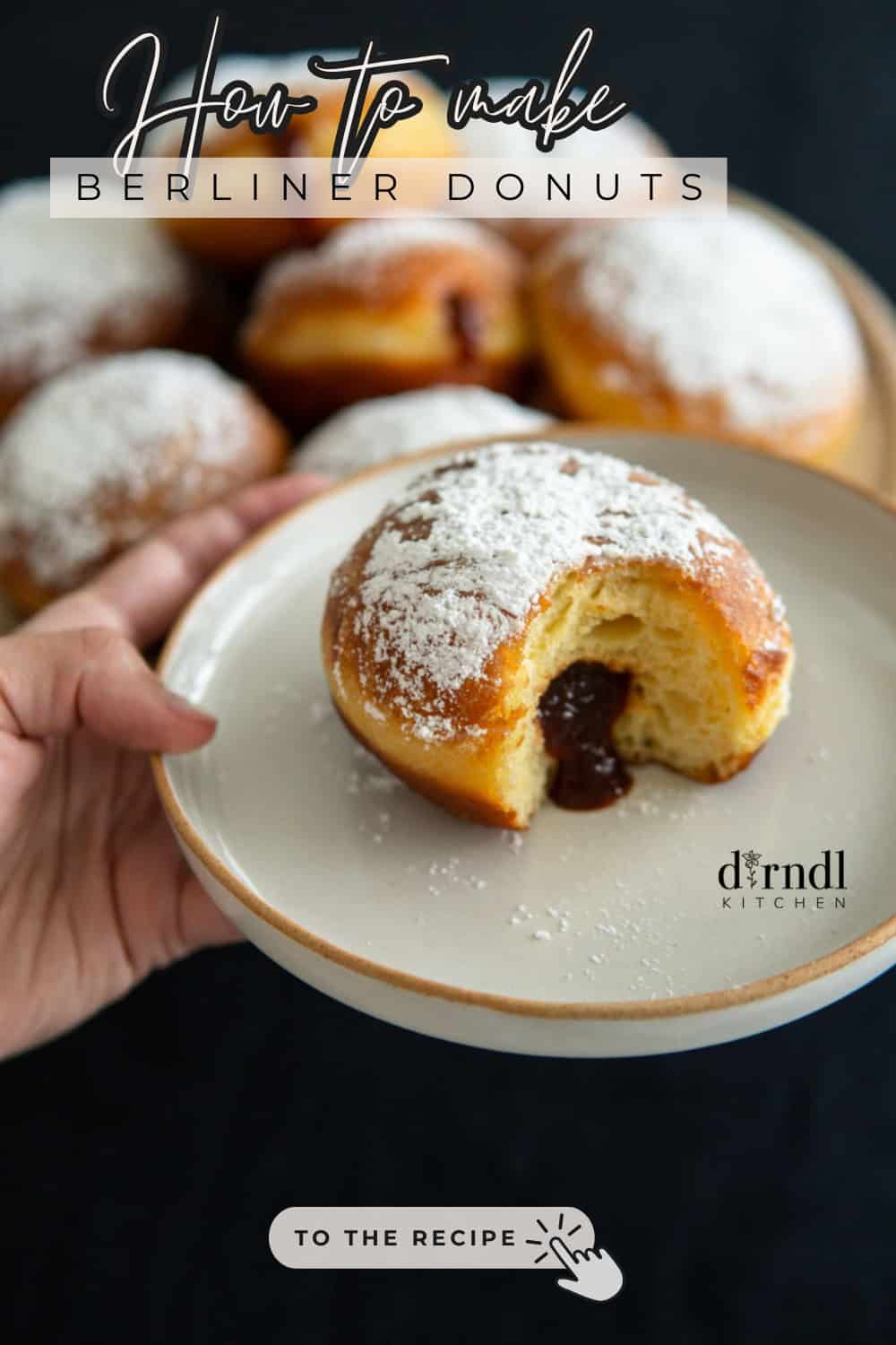 How to make Donuts (German Berliner) - dirndl kitchen
