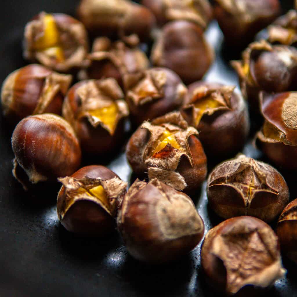 Foolproof oven-roasted chestnuts - dirndl kitchen