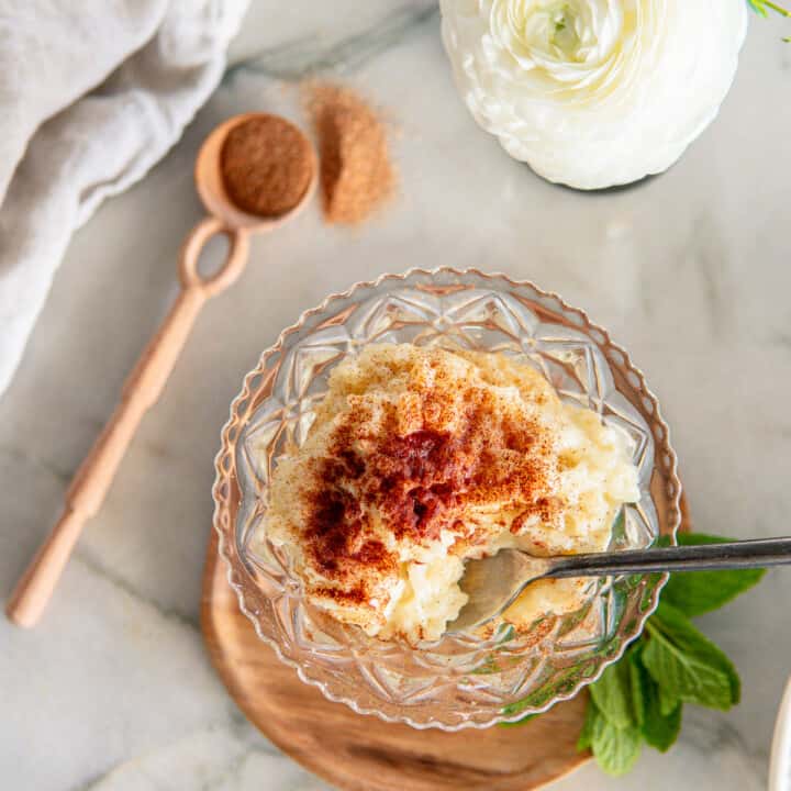German Rice Pudding (Milchreis) - dirndl kitchen