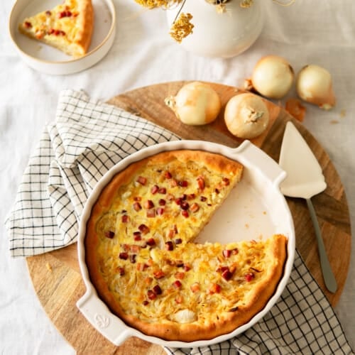 German Onion Pie (Zwiebelkuchen)