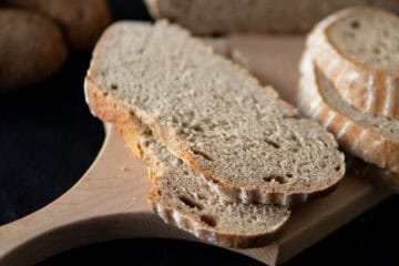 German Potato Bread Recipe (With Sourdough!) - dirndl kitchen