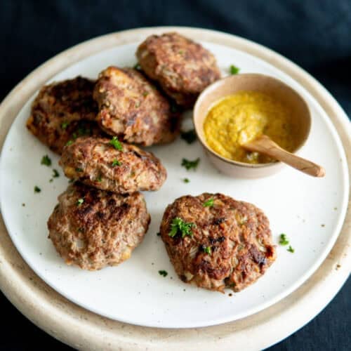 The BEST Frikadellen (German Hamburgers) - dirndl kitchen